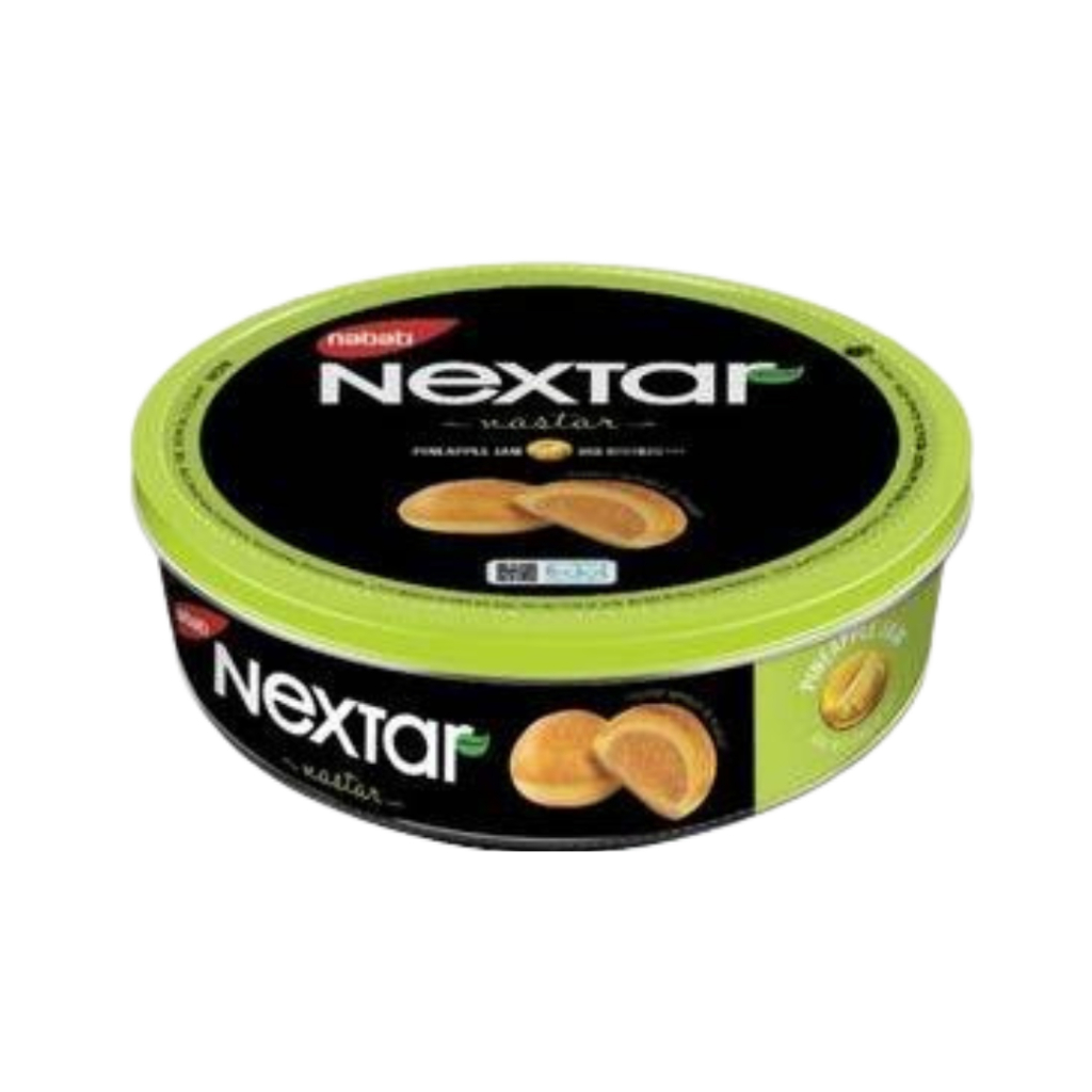 Jual Nextar Kaleng Cake Cookies lembut Star Noir Brownis Nastar ...