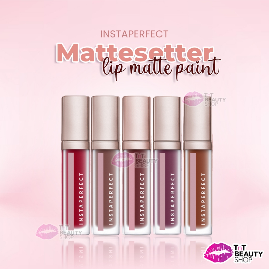 Jual Instaperfect MATTESETTER Lip Matte Paint 5.5 g - Lip Cream | TnT ...