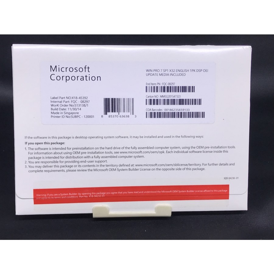 Jual Windows 7 Professional 64 / 32 Bit Original | Shopee Indonesia
