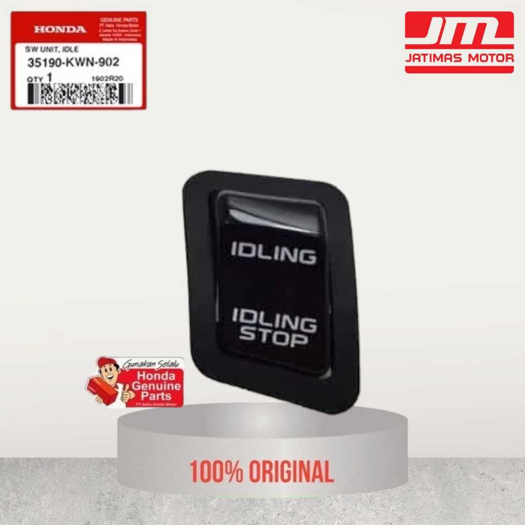 Jual 35190-KWN-902 Tombol ISS Idling Stop Vario 125 Old & LED VARIO 150 ...
