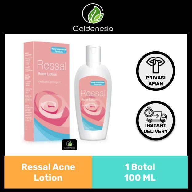 Jual Ressal Acne Lotion 100ml (DIJAMIN ASLI) | Shopee Indonesia