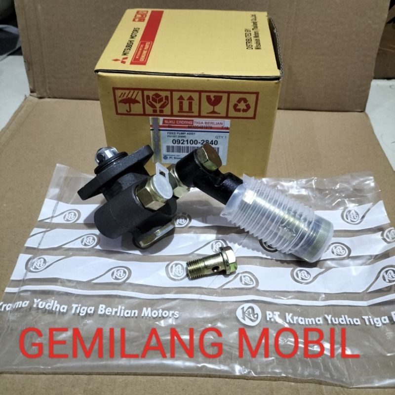 Jual FEED PUMP ASSY POMPA SOLAR FUEL LIFT PUMP MITSUBISHI PS125 TURBO ...