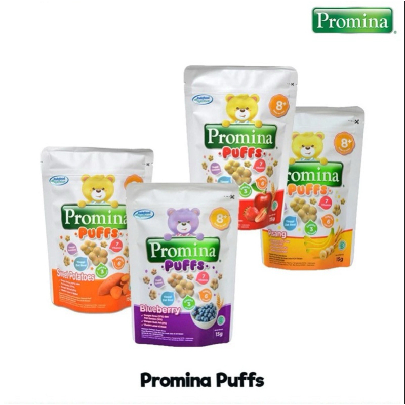 Jual promina puff 15g | Promina Puffs Snack Cemilan Bayi MPASI 8m ...