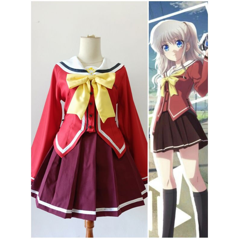 Jual [ YUKA SHOPPU ] PREMIUM kostum cosplay tomori nao anime Charlotte ...