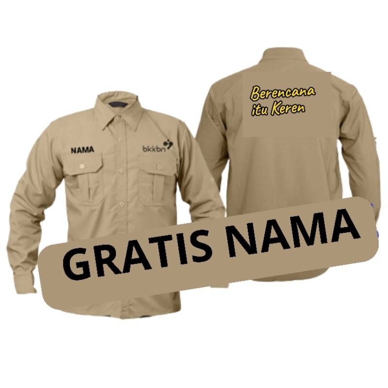 Jual kemeja bkkbn seragam bkkbn baju bkkbn pdh bkkbn pdl bkkbn kemeja ...