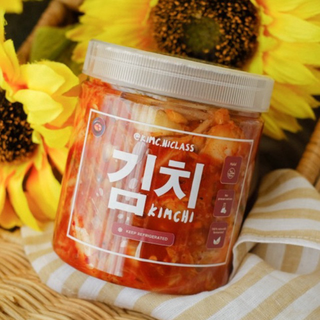 Jual KIMCHICLASS KIMCHI VEGAN 1KG / FRESH KIMCHI / KIMCHI VEGAN ...