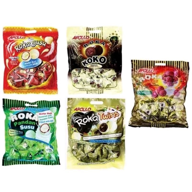 Jual APOLLO ROKA EXP 10/05/2025 PANDAN SUSU KOKO BAG 50'S | Shopee ...