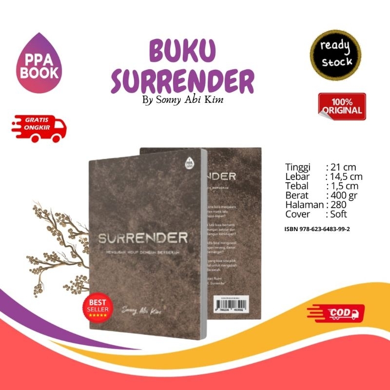 Jual buku surrender by sonny abi kim original ppa book ppa institute | Shopee Indonesia