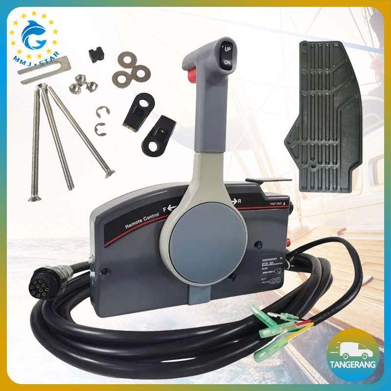 Jual Remote Control Box Handle 7 Pin Untuk Mesin Tempel/Boat Outboard ...