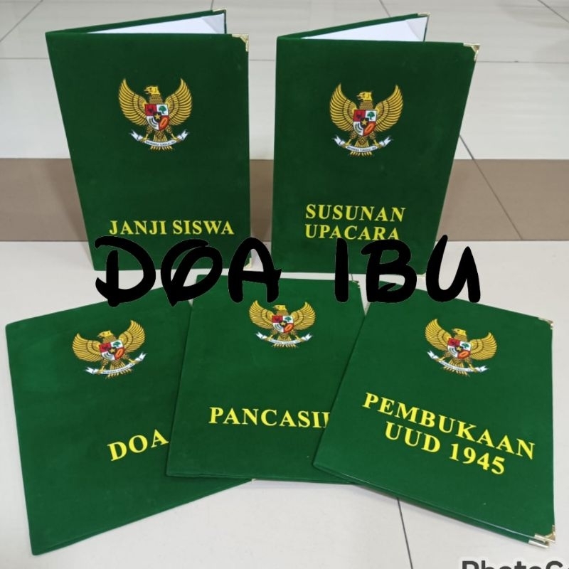 Jual best seller map kantor map sekolah map upacara bendera warna hijau ...