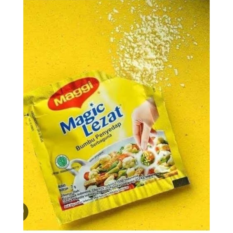 Jual BUMBU PENYEDAP MAGGI MAGIC LEZAT (1 RENCENG) | Shopee Indonesia