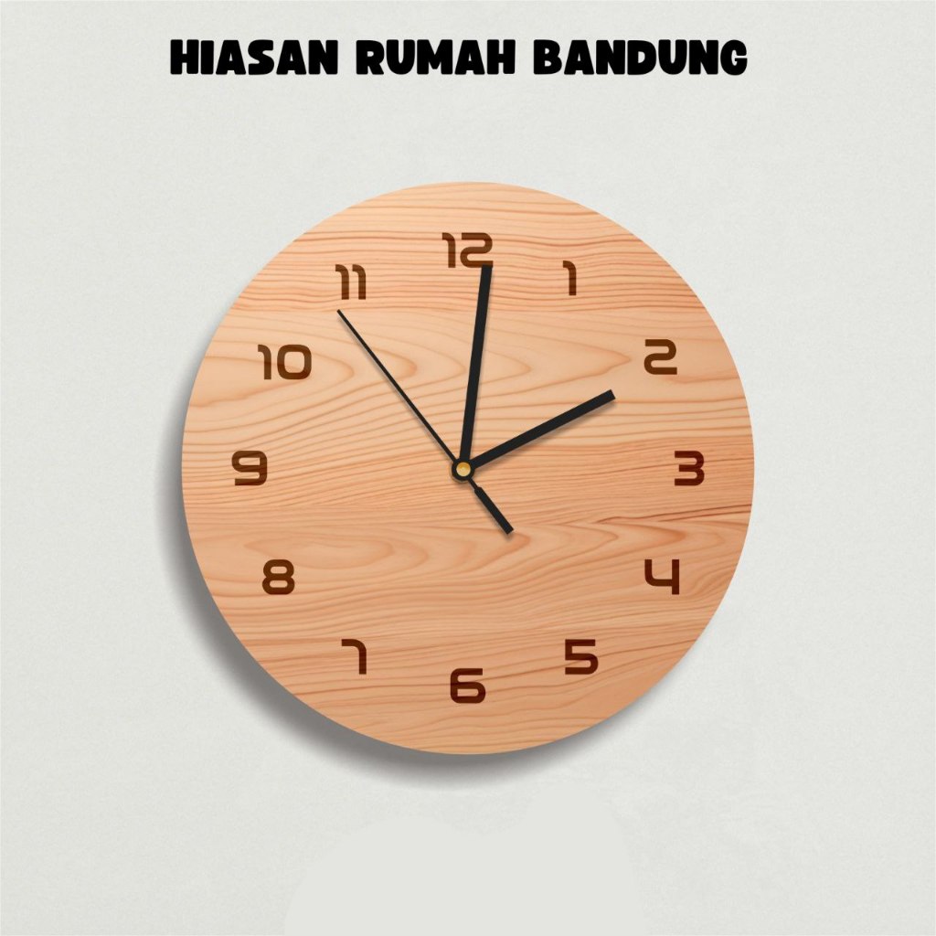 Jual Dekorasi Rumah Hiasan Jam Dinding Minimalis Modern Unik ...