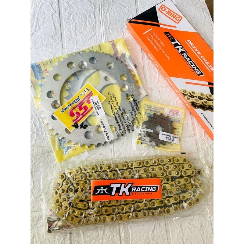 Jual Gear Set D Tracker 150 Klx 150 SSS Set Rantai O Ring TK Racing ...