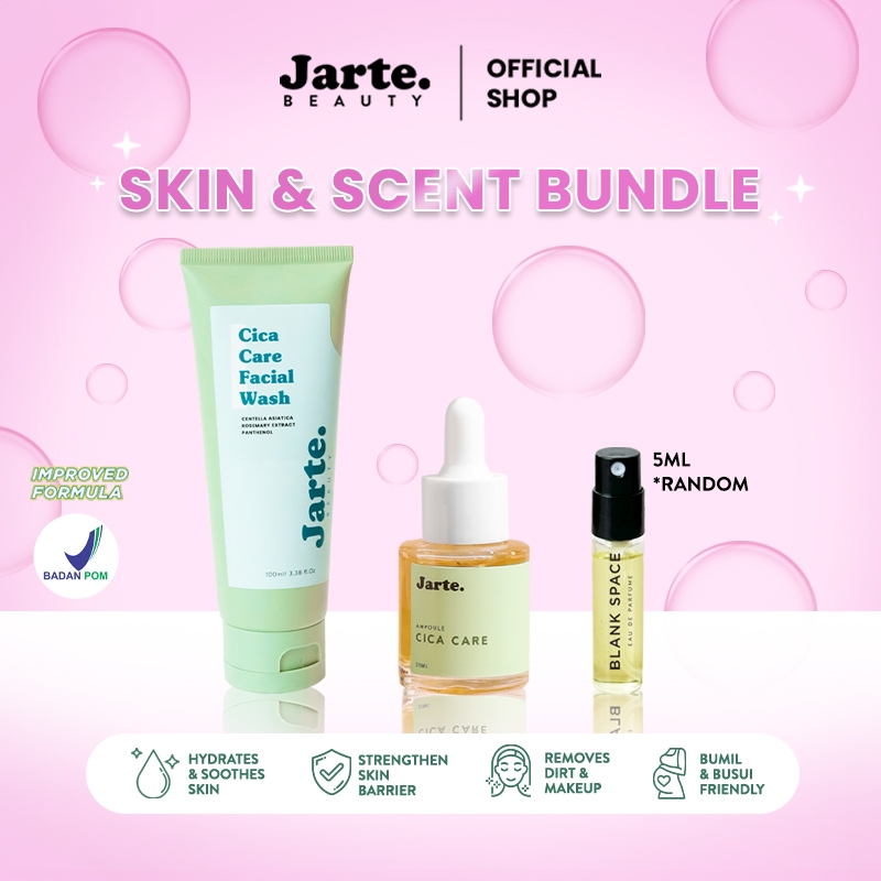 Jual Jarte Beauty Skin-Scent Bundle - Skincare (Facial Wash + Ampoule ...