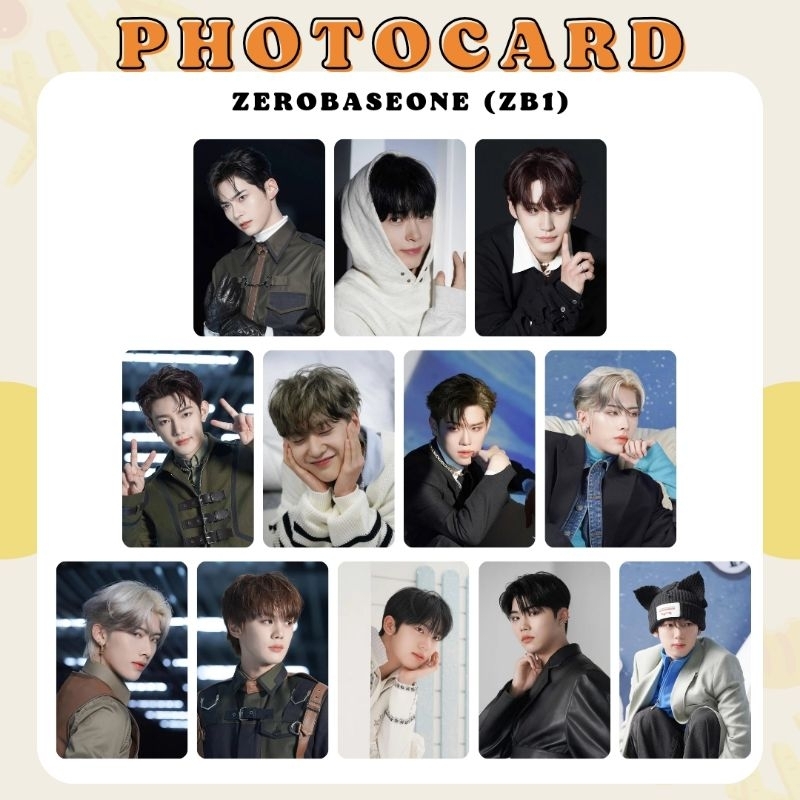 Jual Photocard Zerobaseone Zb1 Kim Jiwoong Zhang Hao Sung