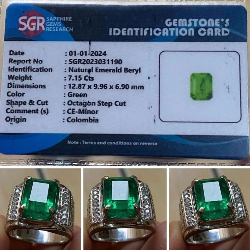 Jual natural emerald beryl | Shopee Indonesia
