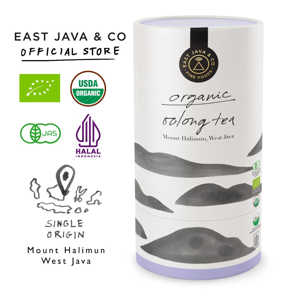 Jual East Java & Co Organic Oolong Tea - Loose Leaf 80g (Teh Oolong ...