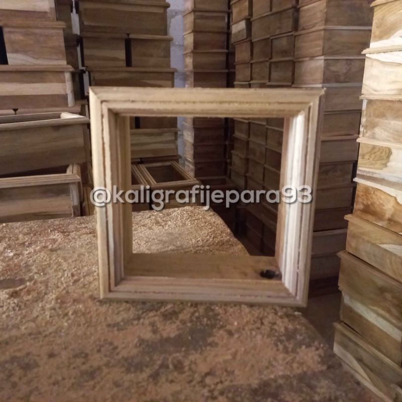 Jual Roster Kayu Jati Minimalis, Loster Kayu Jati 20 x 20cm | Shopee ...
