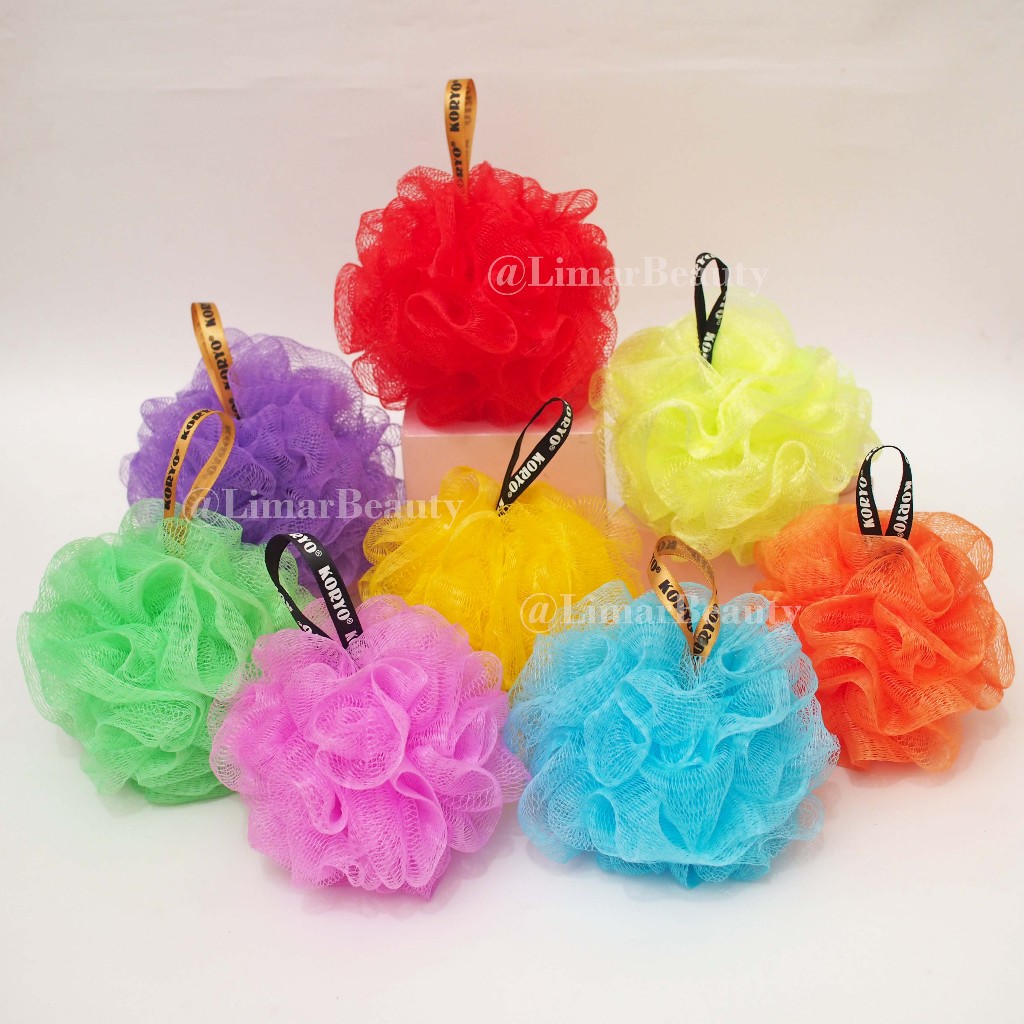 Jual Spons mandi KSM 167 Bulat Warna KORYO l Busa Mandi 35 GR | Shopee ...