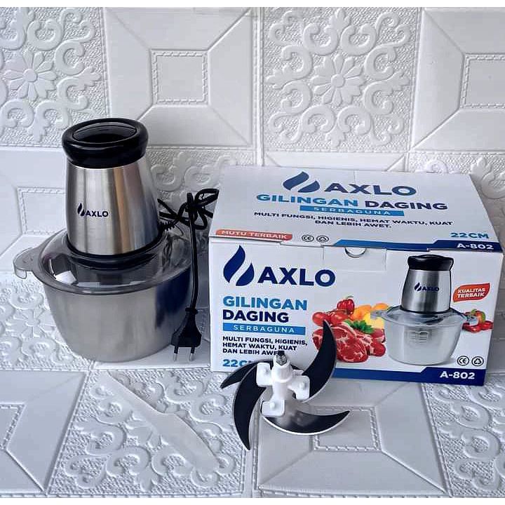 Jual BLENDER DAGING AXLO A-802 / BLENDER DAGING STAINLESS AXLO A 802 ...