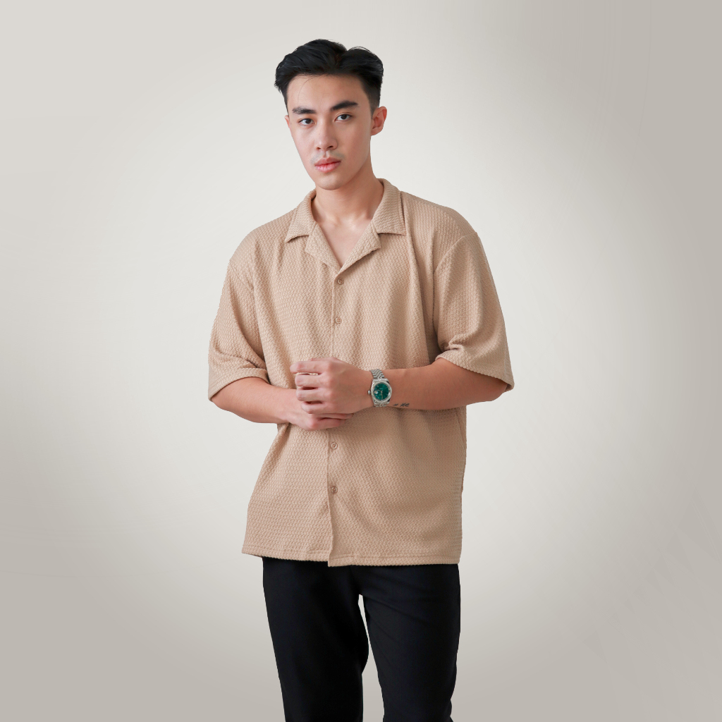 Jual MSMO MEN Eiji / T-shirt Knit Pria / Baju Knit Pria | Shopee Indonesia