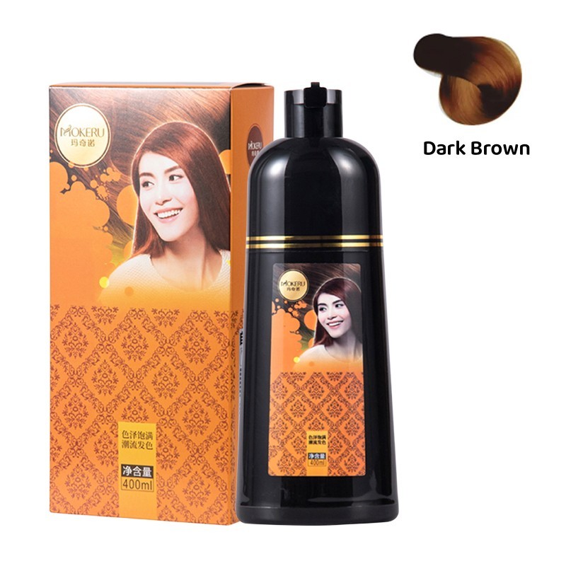 Jual Shampoo Pewarna Rambut/Shampoo Semir Rambut Penutup uban Herbal ...