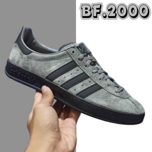 Jual Sepatu Adidas Broomfield Grey Black Broomfield Black BNIB 100% New ...