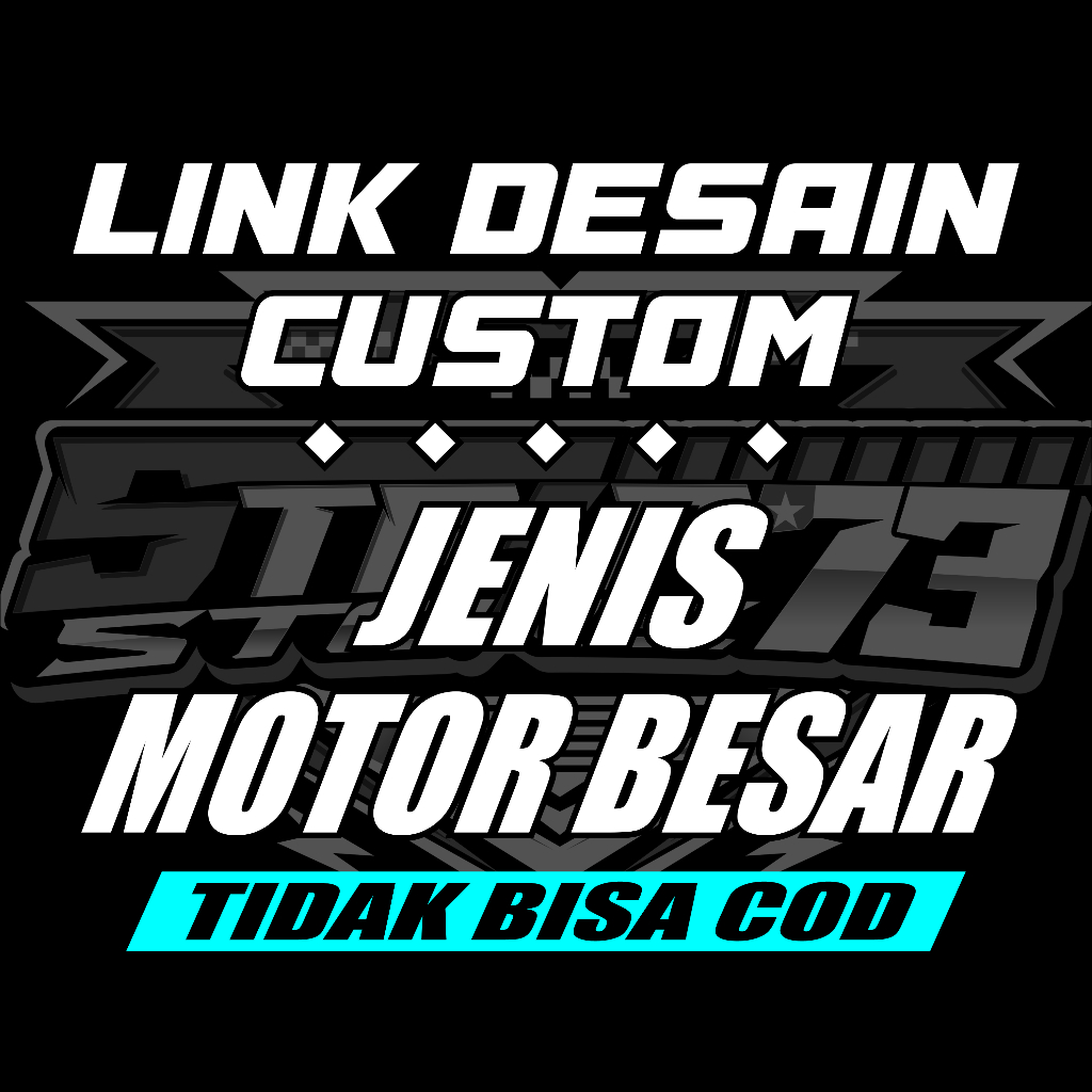 Jual CUSTOM DESIGN Striping Transaparan Khusus Request Desain (Konsep ...