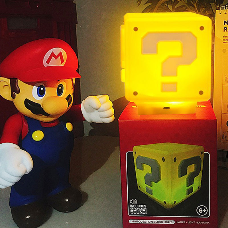 Jual Lampu Super Mario Bross 3D LED USB Charging / Lampu Tidur / Night ...