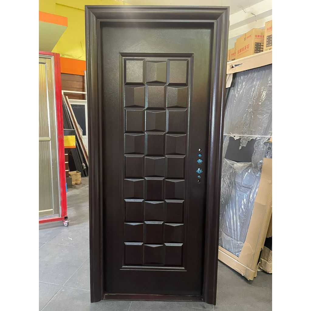 Jual IPB - (LUXURY SINGLE PAN) PINTU PLAT BAJA SINGLE / PINTU UTAMA / PINTU RUMAH / PINTU BAJA ...