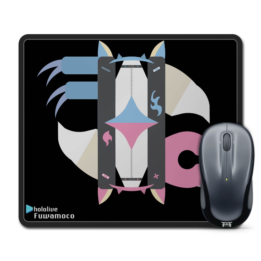 Jual Mouse pad gaming anime vtuber FUWAMOCO Typography Hololive EN 3rd ...