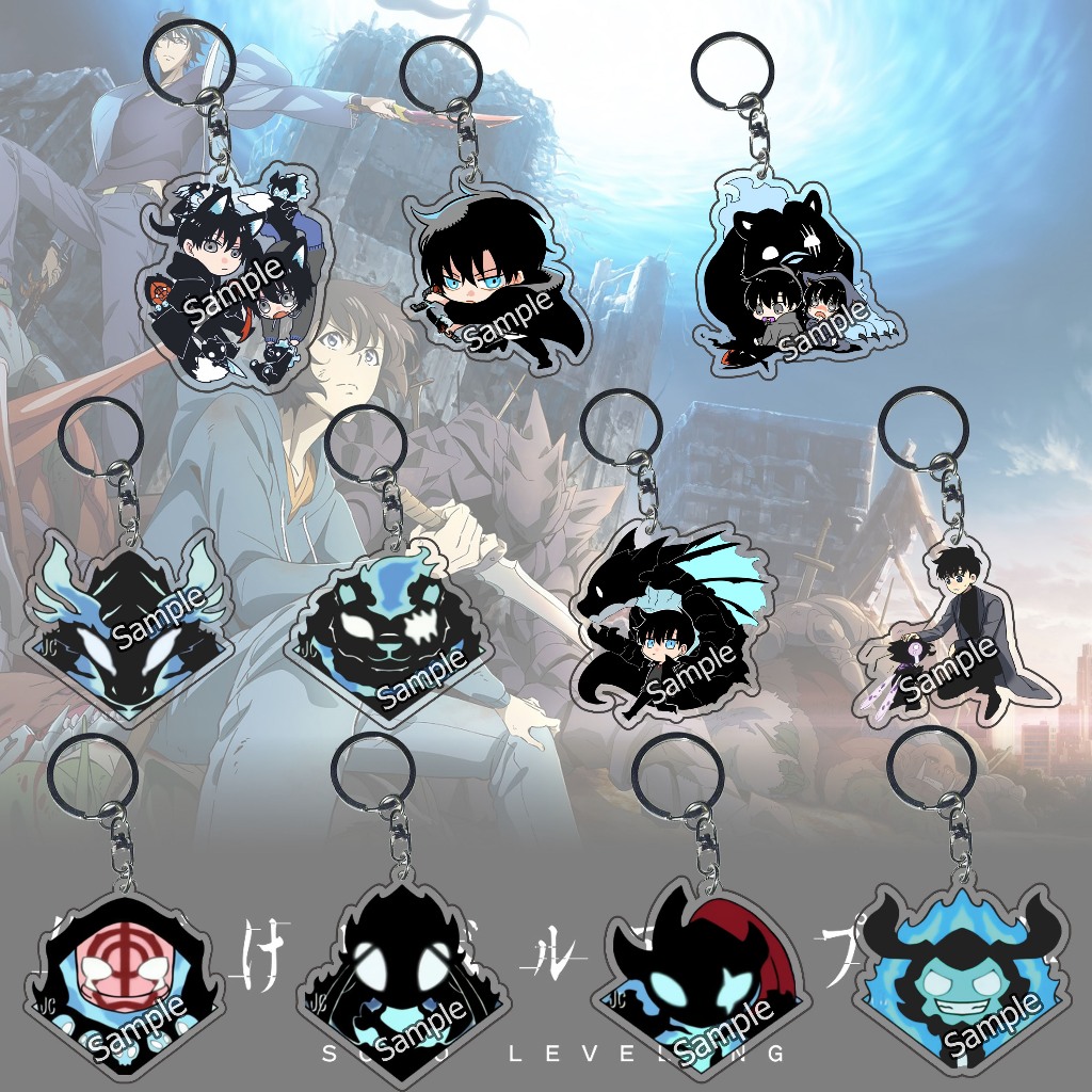 Jual Gantungan Kunci Anime Solo Leveling - Key Chain - Strap hp - Pinch ...