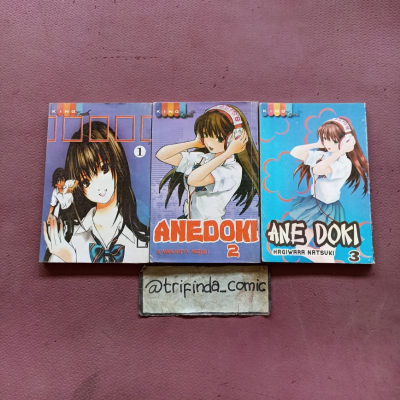 Jual Komik ANEDOKI / ANE DOKI - Kawashita Mizuki 1-3 Tamat / King Komik ...