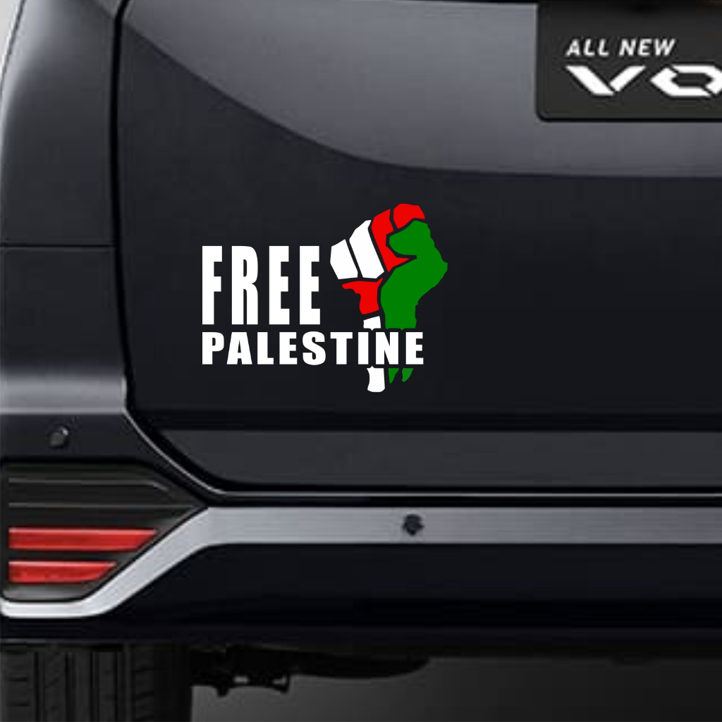 Jual STICKER PALESTINE STIKER MOBIL CUTTING STICKER FREE PALESTINE SAVE ...