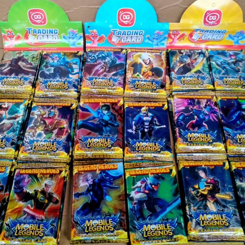 Jual 12 SACHET KARTU FOIL ML/MOBILE LEGENDS TRADING CARD GAMES MAINAN ...