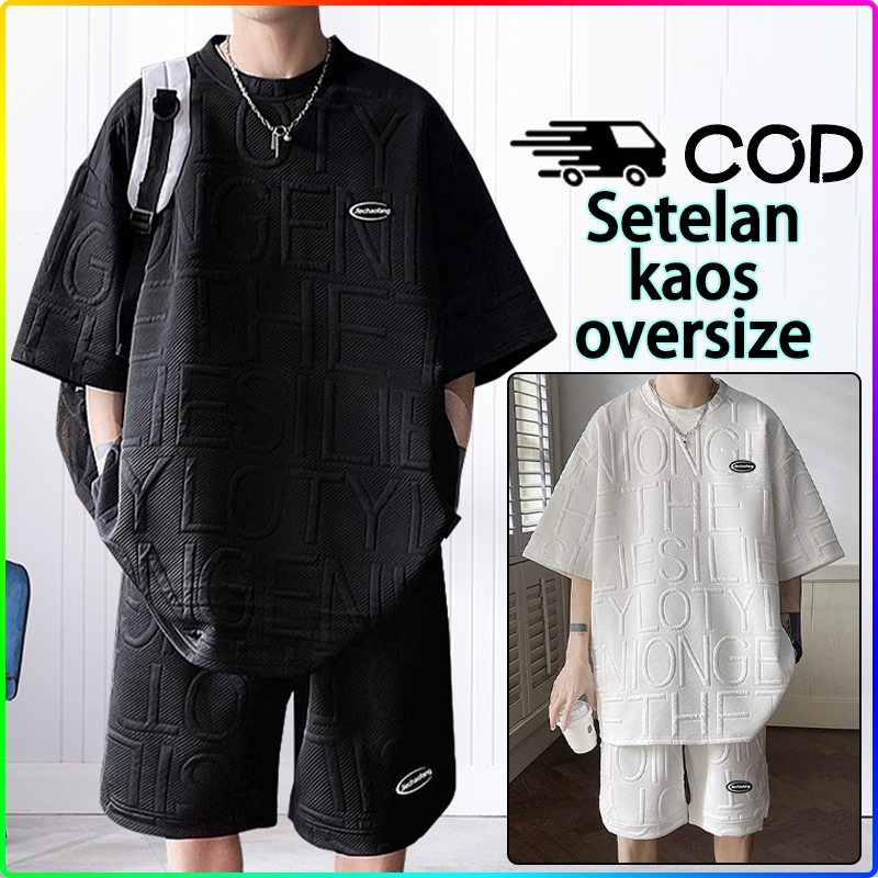 Jual baju setelan kaos pria Korea Selatan 2025 new Mode baju kaos ...