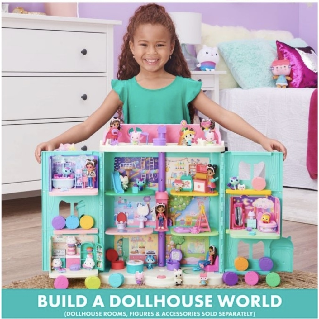 Jual Gabby's Dollhouse Purrfect Dollhouse Playset Rumah Gabby Gabbys House | Shopee Indonesia