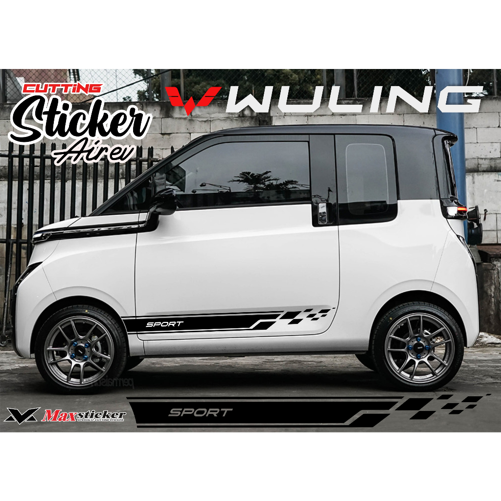 Jual STICKER WULING AIR EV TERBARU LIST BODY WULLING AIR EV | Shopee ...