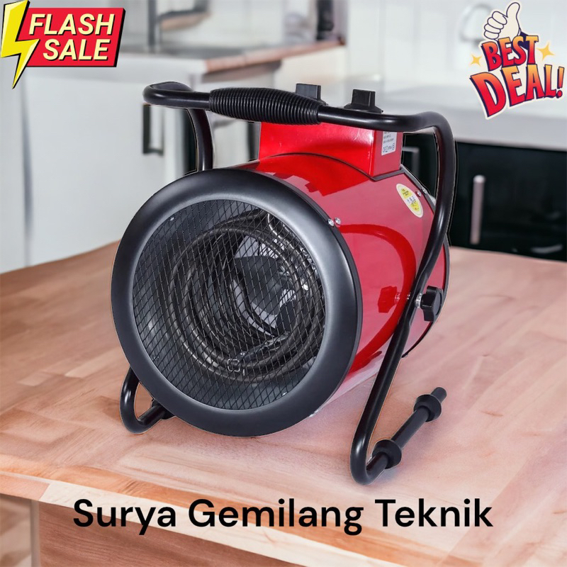 Jual blower pemanas ruangan heater 5kw Blower Pemanas kandang ruangan ...