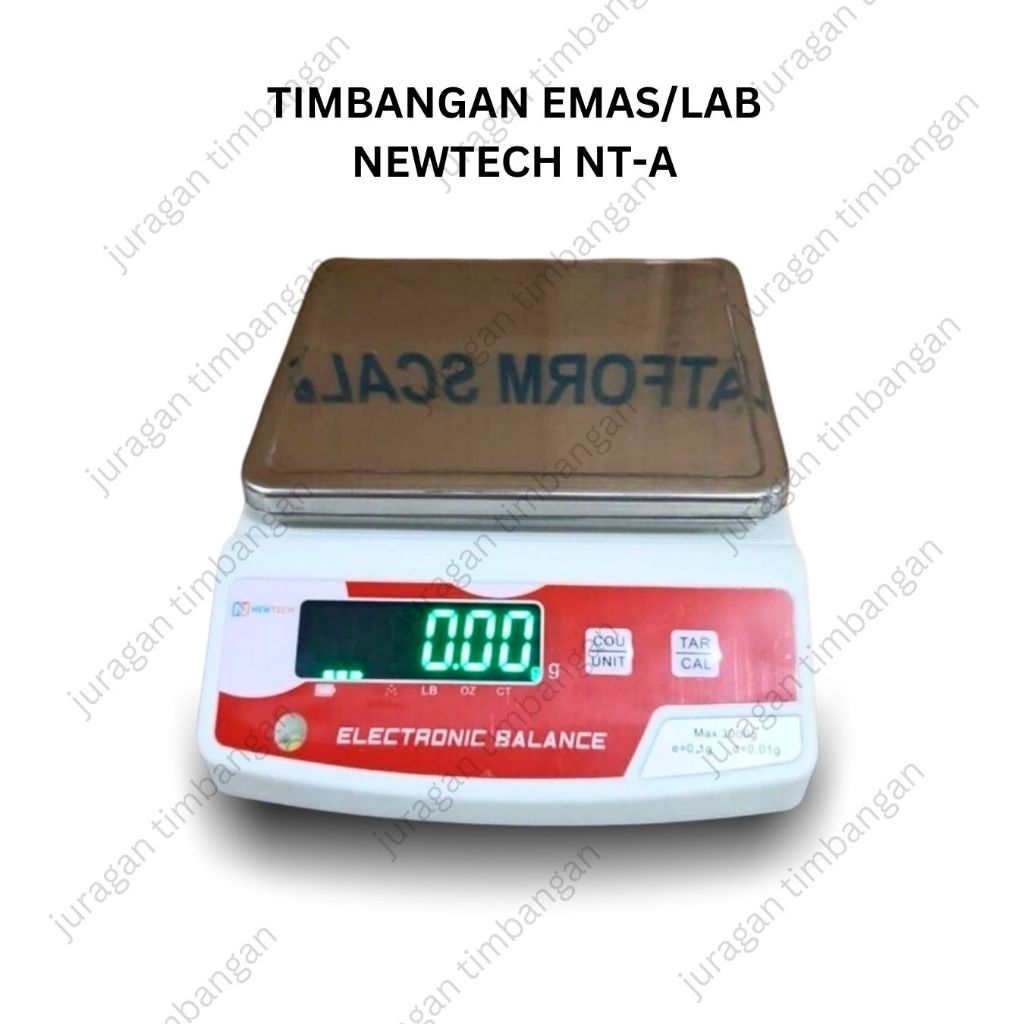 Jual Timbangan Emas Lab Newtech NT-A 200gr 300gr 1000gr 2000gr 3000gr ...