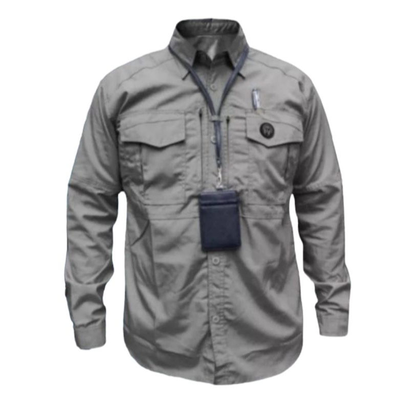 Jual Kemeja Pria Lengan Panjang Model M-Tac Army Kemeja Tactical PDL ...