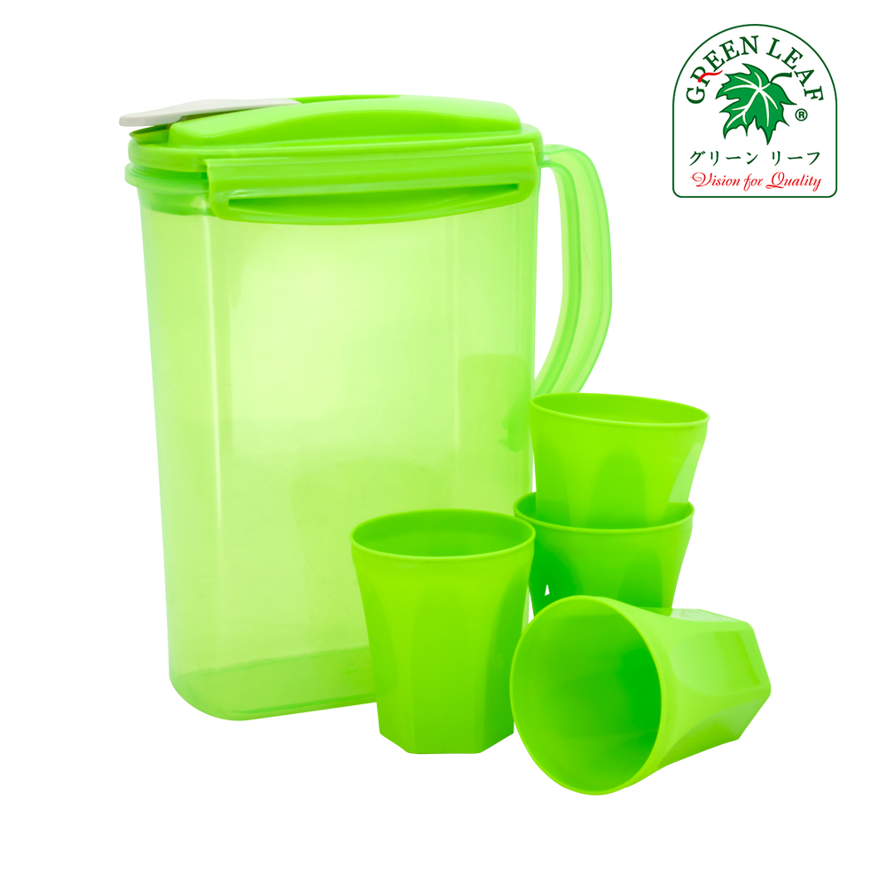 Jual GREEN LEAF MUREL Water Jug Set / ESKAN (5962S) | Shopee Indonesia