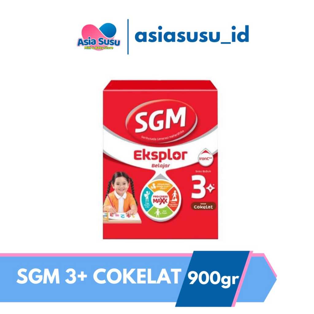 Jual SGM Eksplor 3+ dengan IronC Susu Bubuk 900GR - Coklat/Madu/Vanila ...