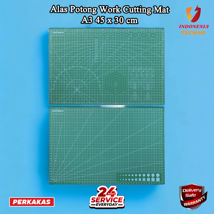 Jual Alas Potong Kertas Tatakan Pisau Cutter Alas Potong Kertas Cutting Mat Serba Guna Pad A2 60 ...