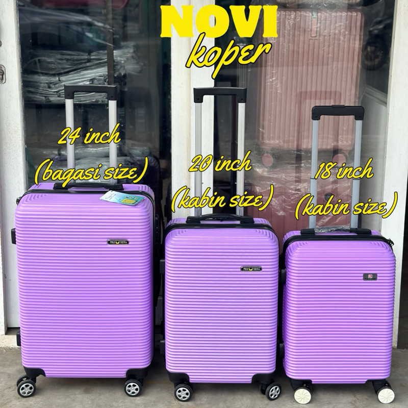 Jual KOPER 20 INCH POLO VIENNA FIBER ABS KABIN SIZE, FREE KARDUS 100% ...