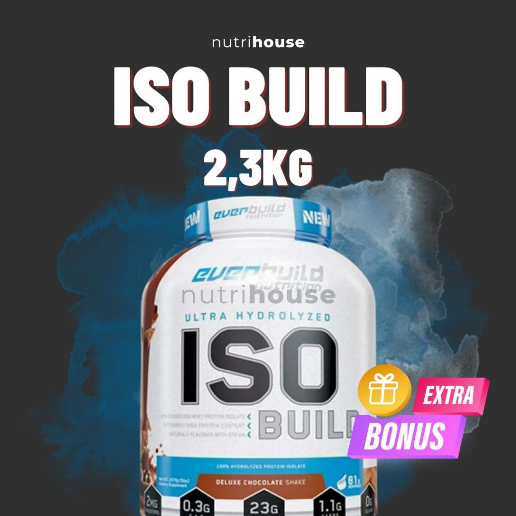 Jual Everbuild Iso Build 2,3kg 5lb ISOBUILD Hydrolyzed Protein | Shopee ...