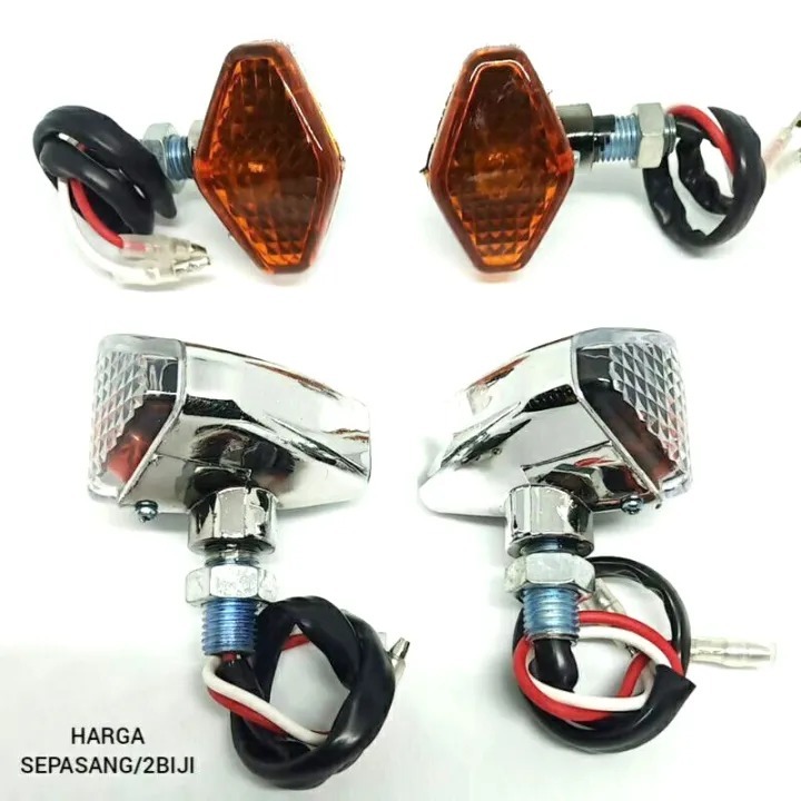 Jual Lampu Sen Model Hifi, Diamond Riting PNP Universal Pnp untuk Motor ...