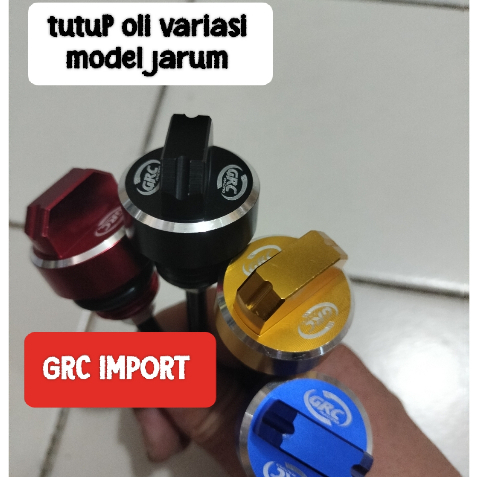 Jual TUTUP OLI MESIN GRC CNC MODEL JARUM TWO TONE UNIVERSAL SEMUA MOTOR ...