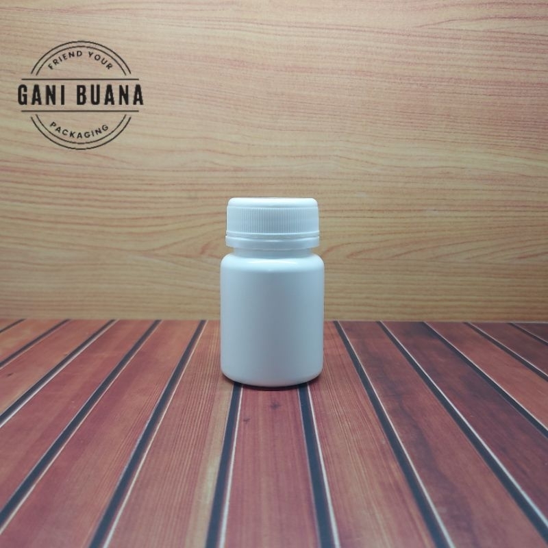 Jual BOTOL KAPSUL 60ML/BOTOL ESTER 60ML PUTIH TUTUP SEGEL | Shopee ...