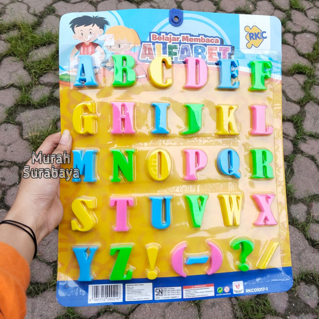 Jual Mainan Edukasi Terbaru Alphabet Magnet RKC 01017 1 | Mainan ...